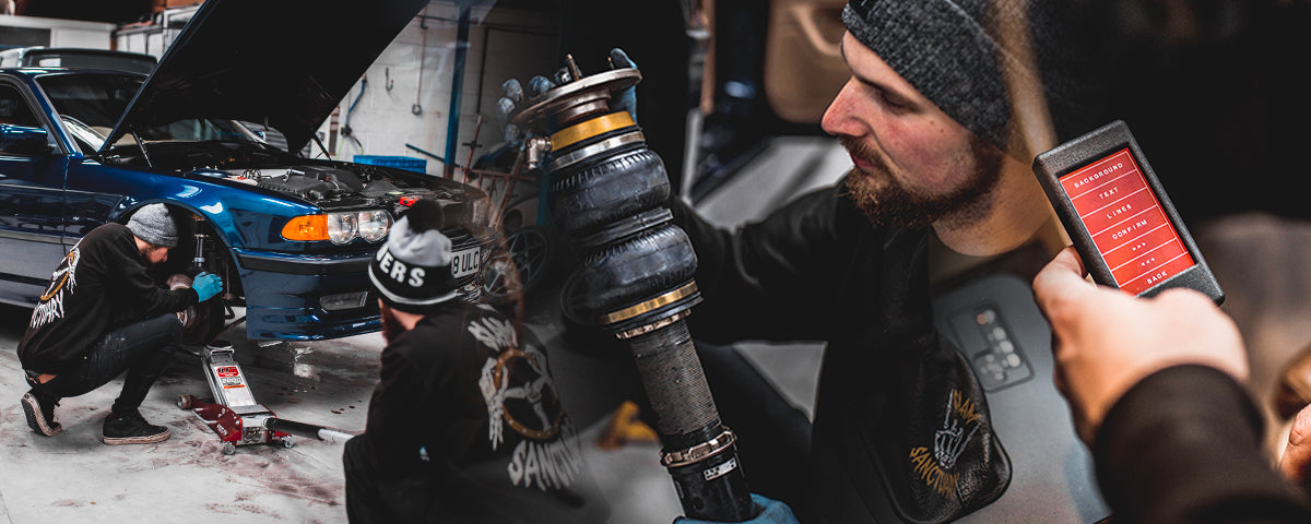 Air Ride on a Budget – Bagging our BMW E38 with BAGS BY OCD & KNTRL SY