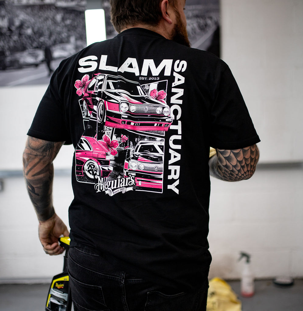MEGUIARS COLAB T-SHIRT – Slam Sanctuary