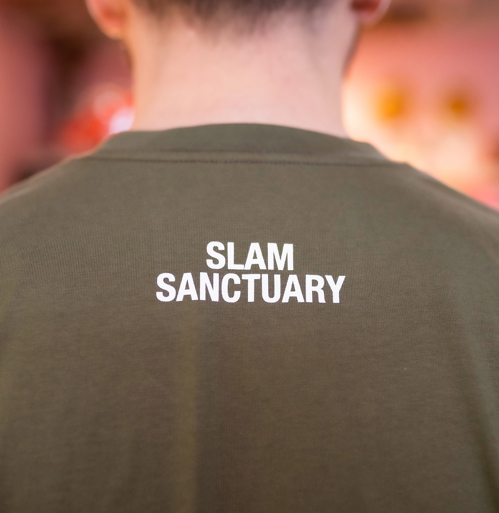 ESSENTIALS T-SHIRT - ARMY – Slam Sanctuary