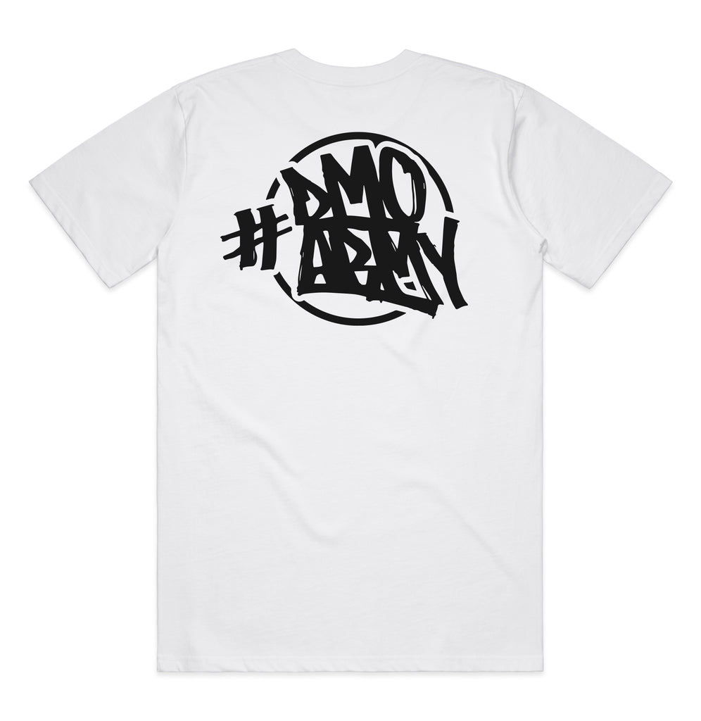ORIGINAL #DMOARMY T-SHIRT WHITE – Slam Sanctuary